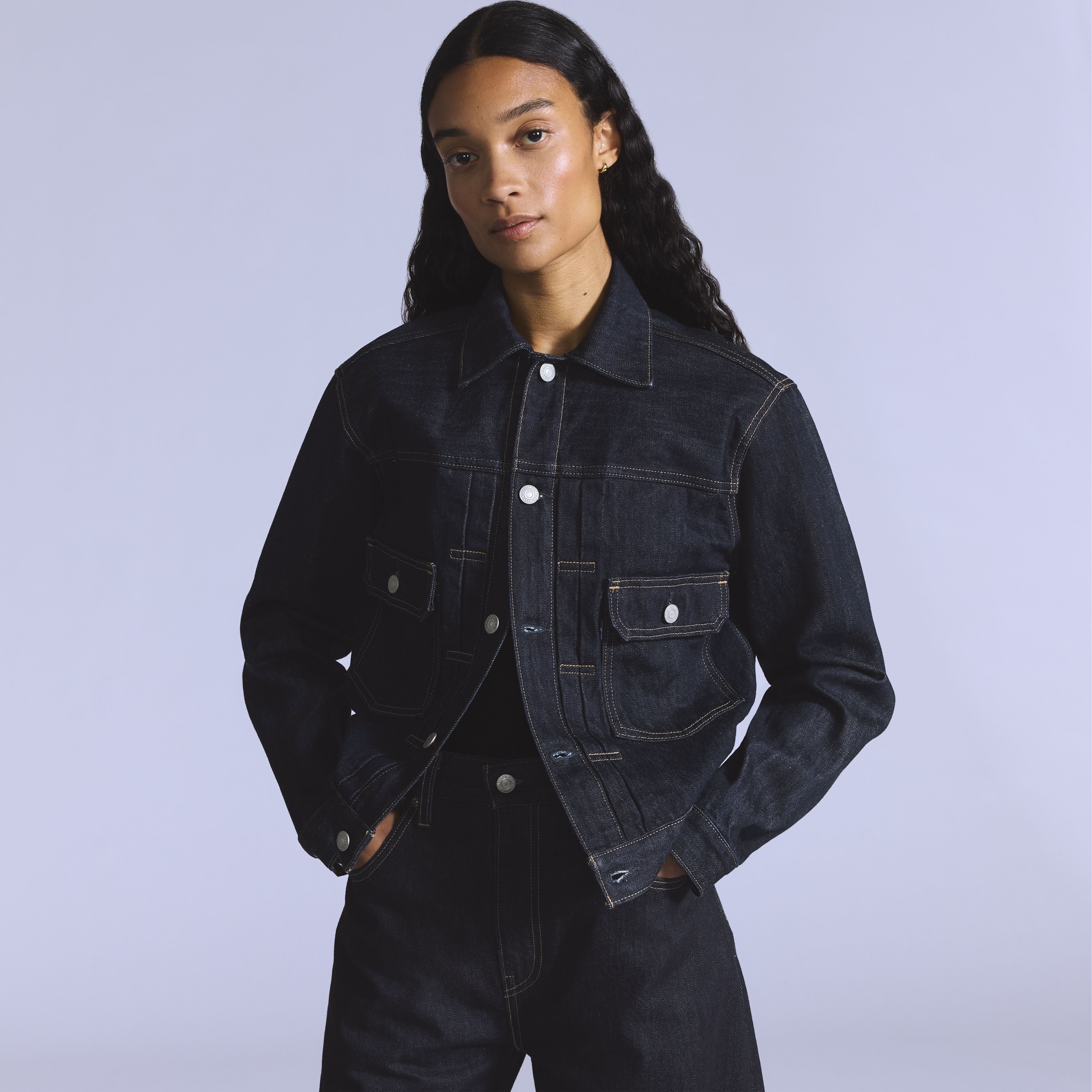 Levi'S Type Ii Trucker Jacket - Dark Rinse | Editorialist
